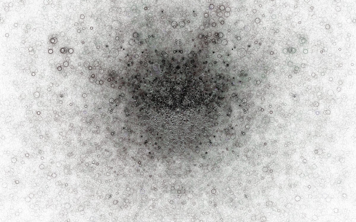 Bubble Chamber (Jared Tarbell) :: Data Driven Drawings